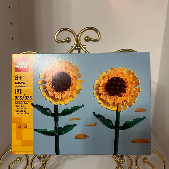 Lego | Toys | Lego Sunflower Art Vibrant Yellow And Deep Green | Poshmark